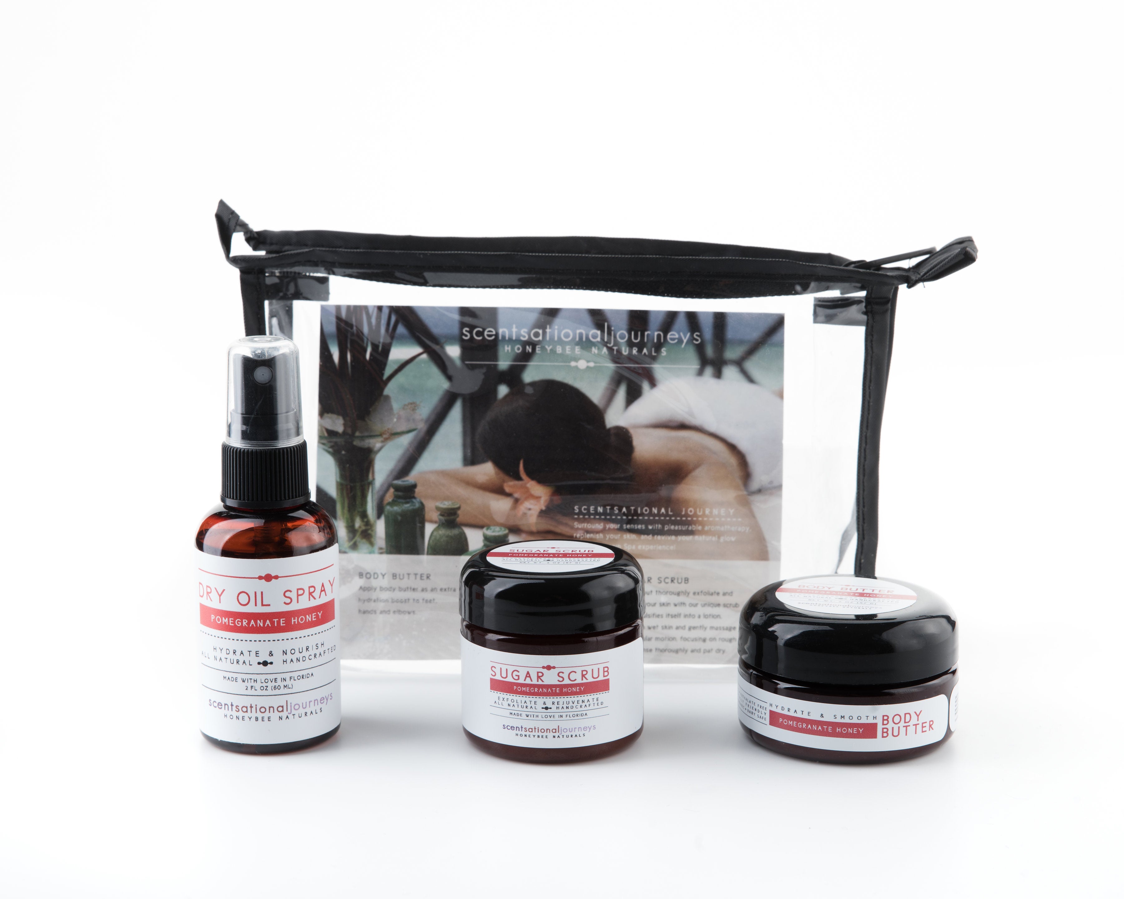 Signature Florida Collection Travel Amenity Spa Kit (choose your scent ...