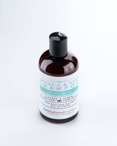 Propolis Cool Mint Omega-3 & Hemp Shampoo – Scentsational Journeys